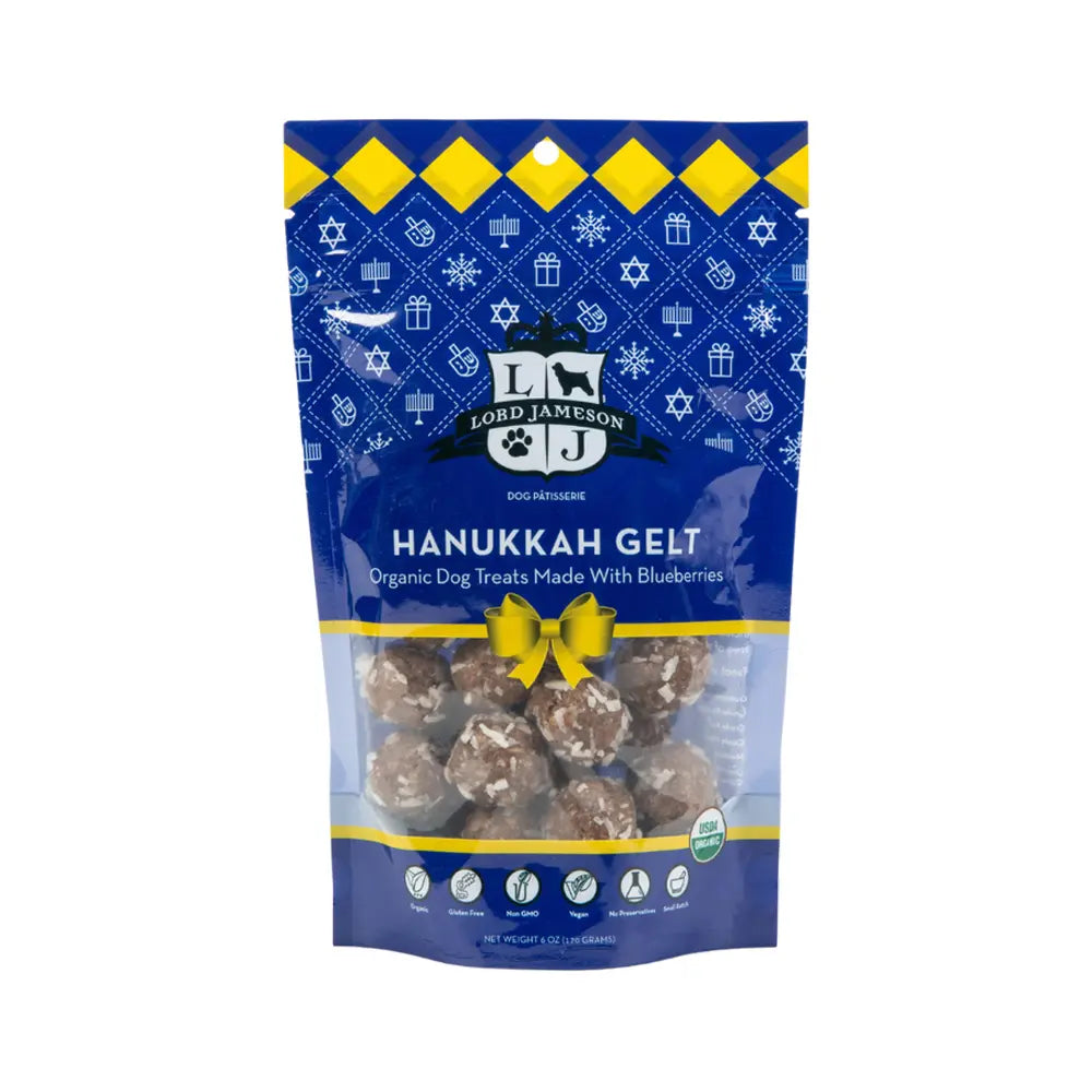 Lord Jameson – Hanukkah Gelt – Blueberry & Coconut – 6oz | Natural Pet ...