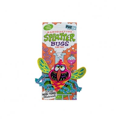 Fuzzu™ Splatterbugs Zinger Cat Toy | Natural Pet Foods
